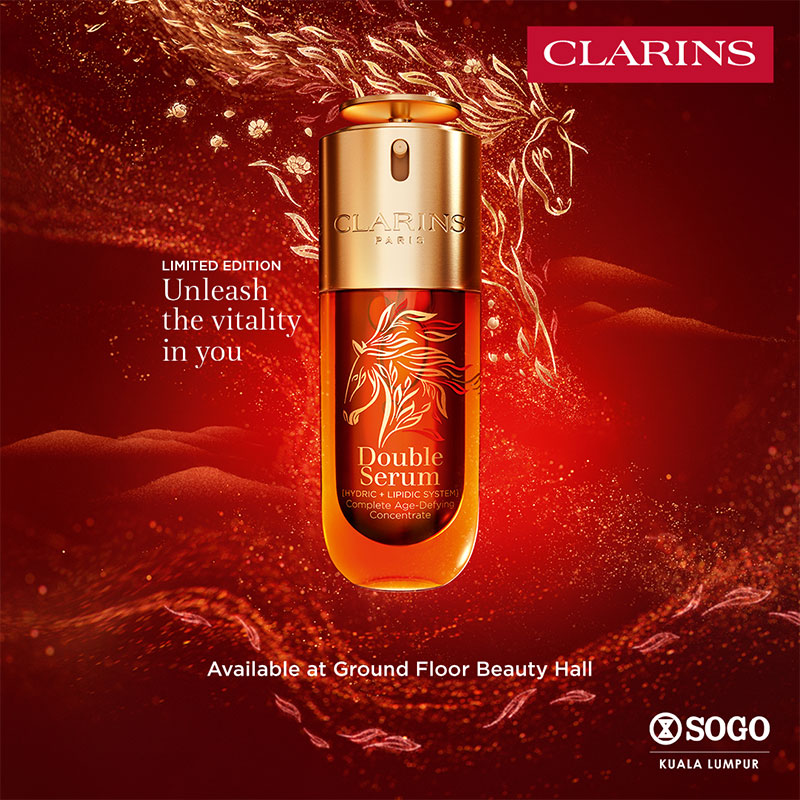 Clarins CNY Double Serum Limited Edition – SOGO Malaysia