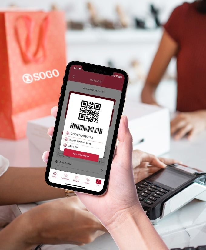 Redeeming Rewards – SOGO Malaysia