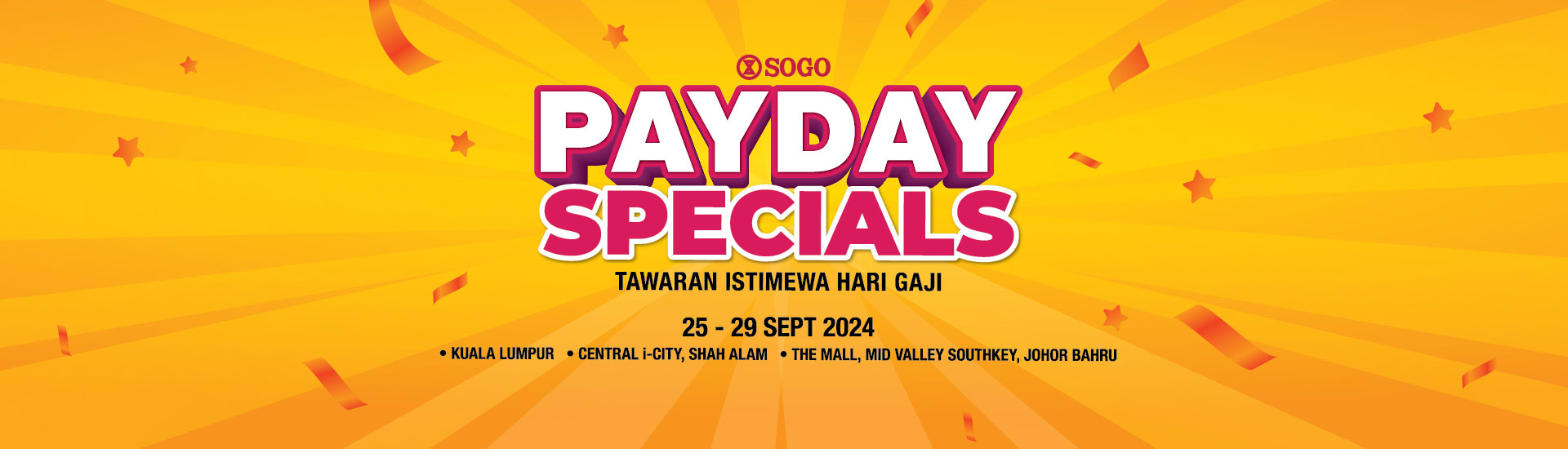 Payday Specials – SOGO Malaysia