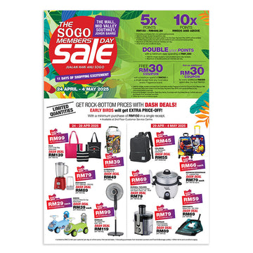 Members' Day Sale – SOGO Malaysia