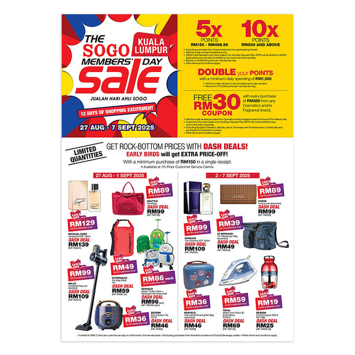 Members' Day Sale – SOGO Malaysia