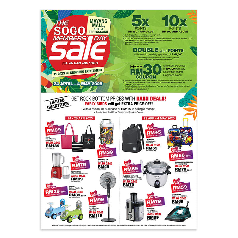 Members' Day Sale – SOGO Malaysia