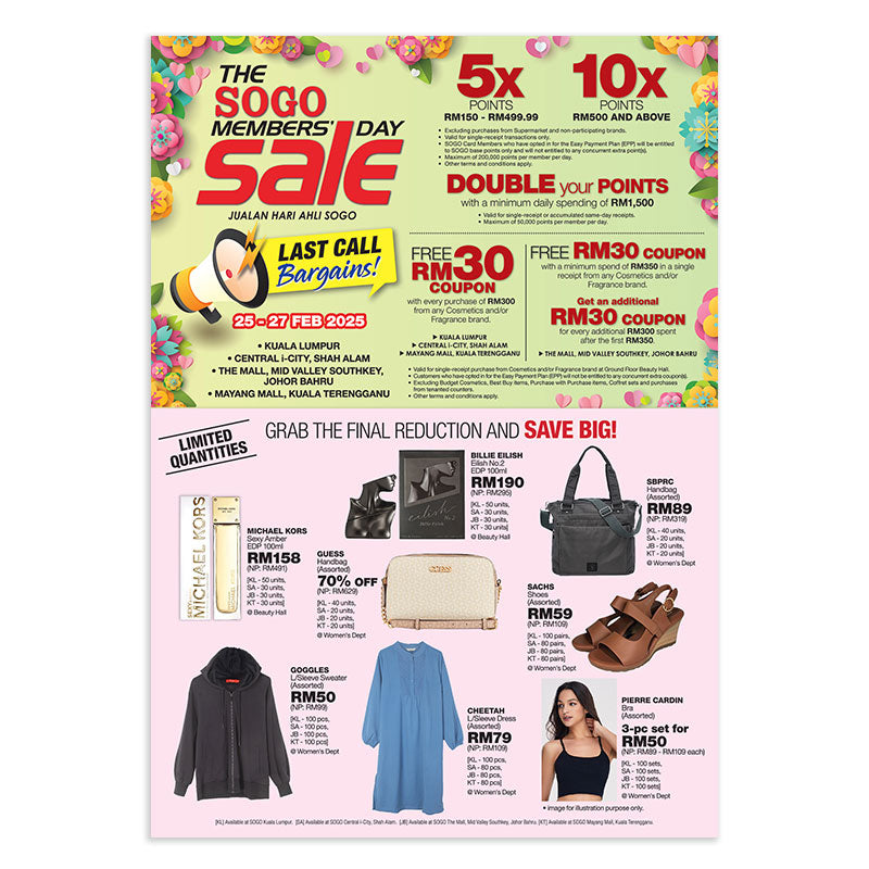 Members' Day Sale – SOGO Malaysia
