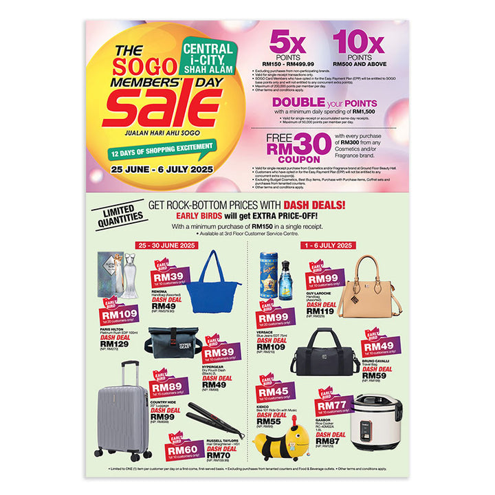 Members' Day Sale – SOGO Malaysia