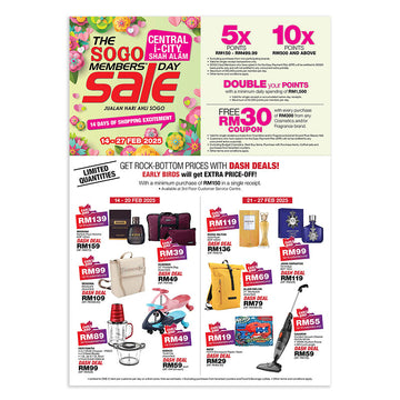 Members' Day Sale – SOGO Malaysia